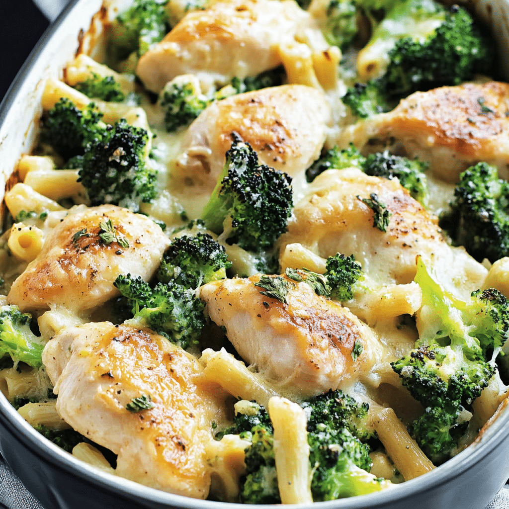 Chicken Broccoli Bake Recipe - ymrecipes.com