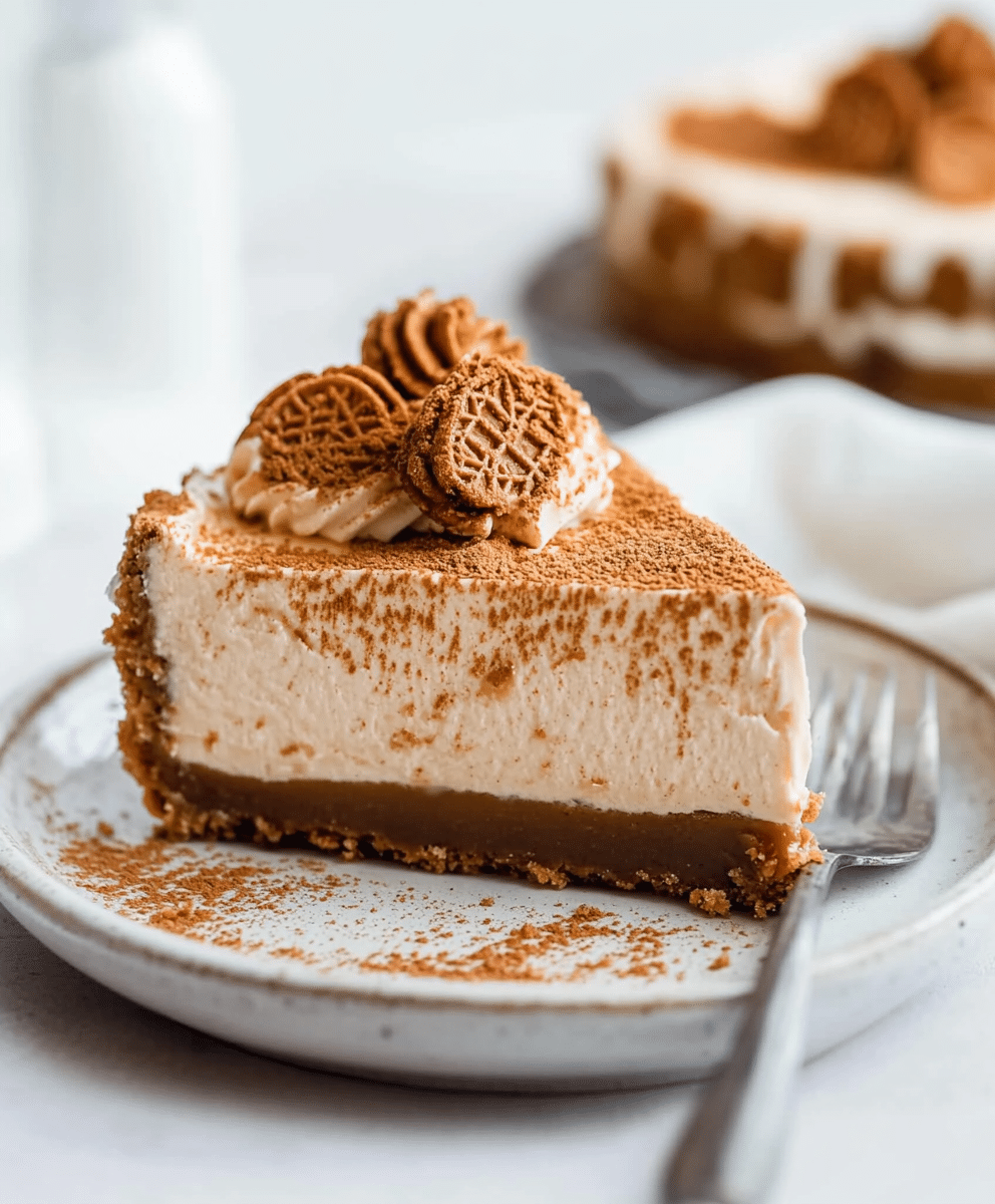 Biscoff Cheesecake Recipe - ymrecipes.com