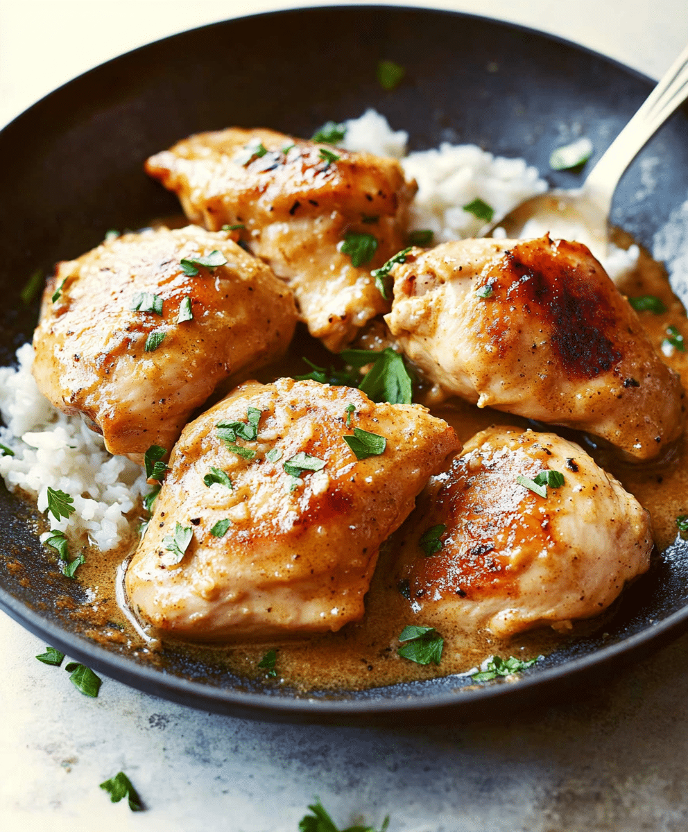 Garlic Butter Chicken Recipe - ymrecipes.com