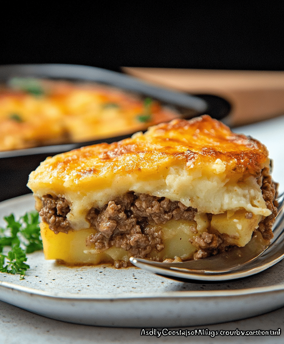 Ground Beef Casserole With Potatoes Recipe - ymrecipes.com