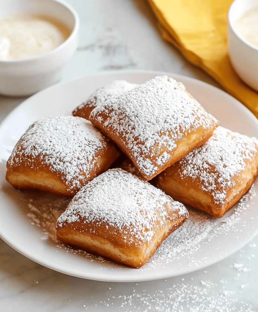 Vanilla French Beignets Recipe - ymrecipes.com