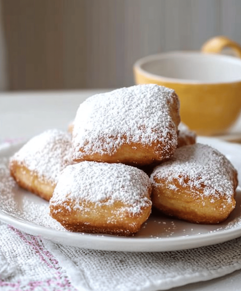 Vanilla French Beignets Recipe - ymrecipes.com