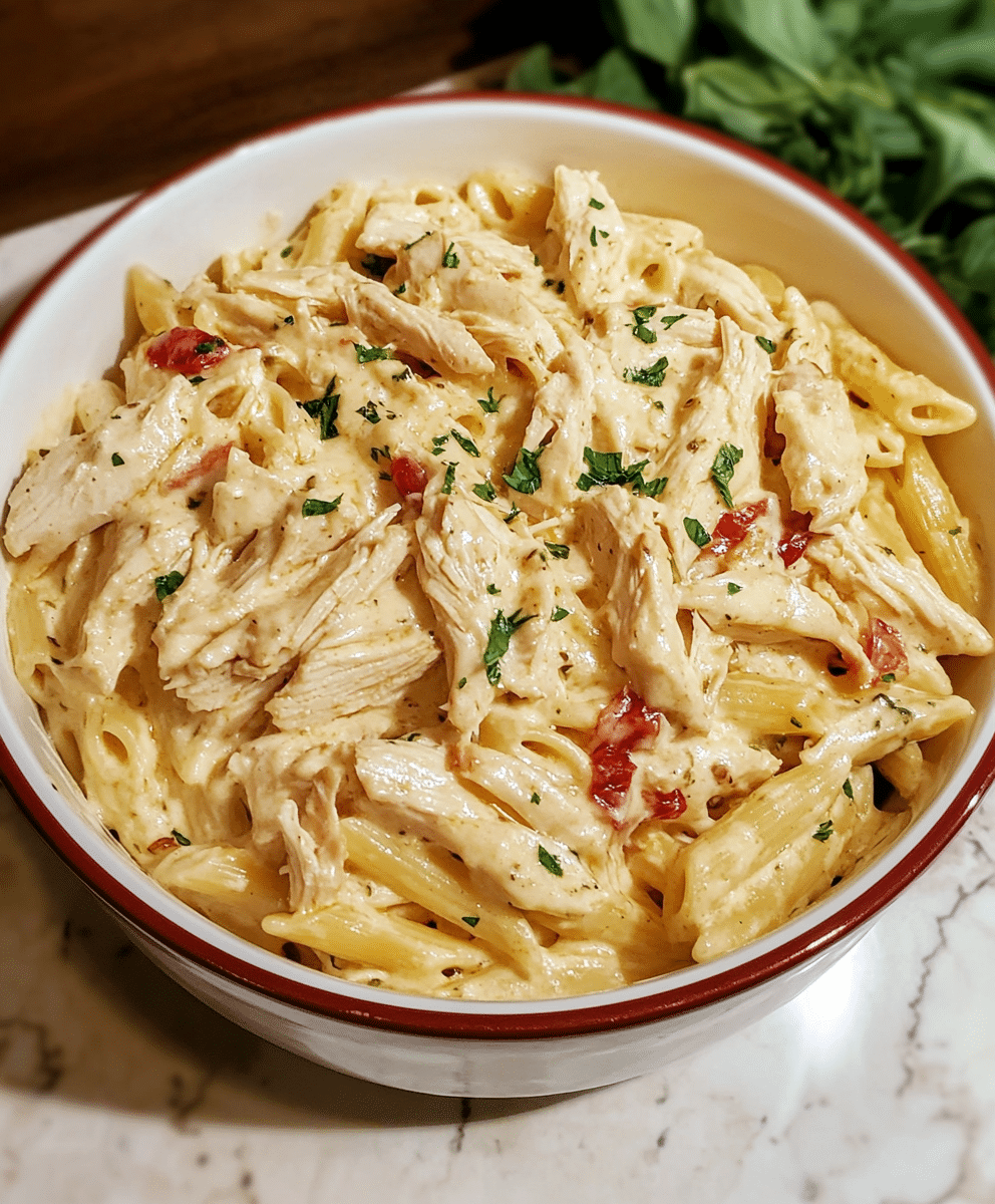Cheesy Chicken Pasta Recipe Recipe - ymrecipes.com