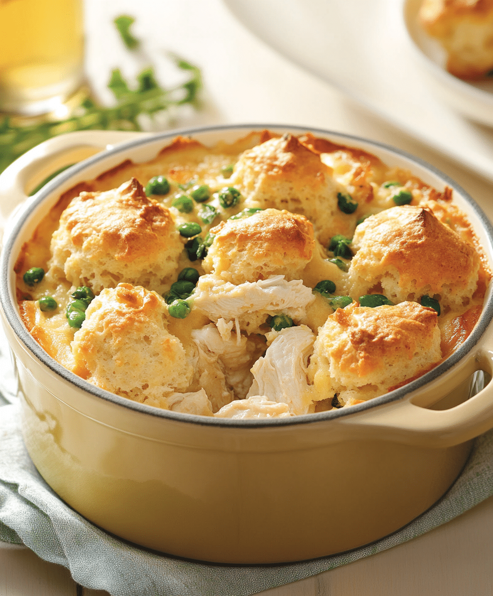 Chicken Cobbler With Red Lobster Biscuit Mix Recipe - ymrecipes.com