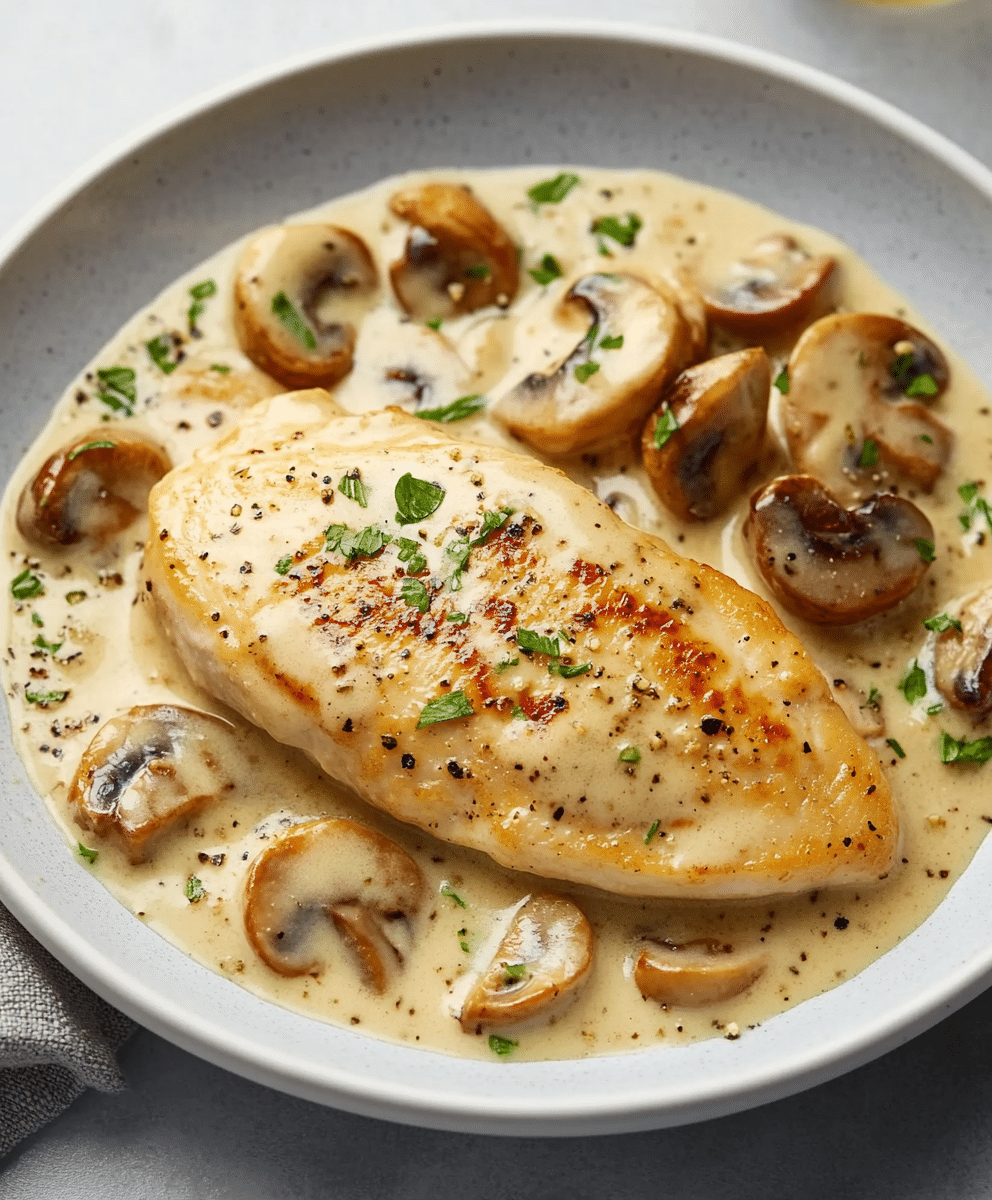 Creamy Chicken Diane Recipe - ymrecipes.com