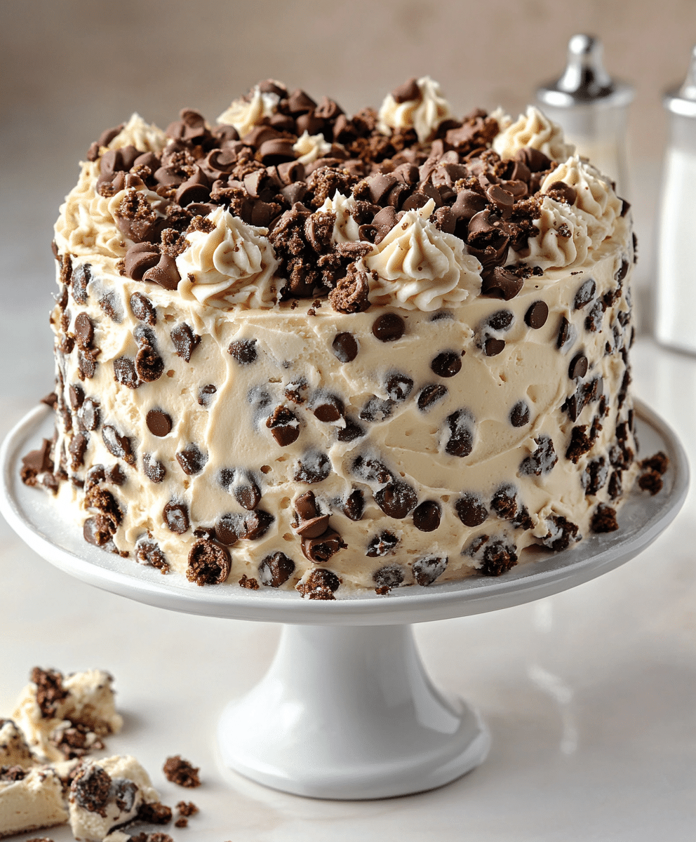 Decadent Cookie Dough Delight Cake Recipe - ymrecipes.com