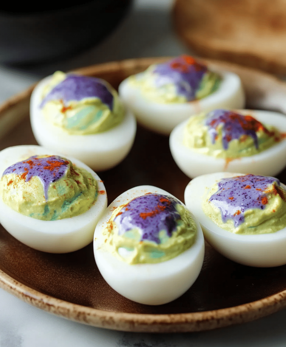 Halloween Deviled Eggs Recipe That’s Super Spooky Recipe - ymrecipes.com