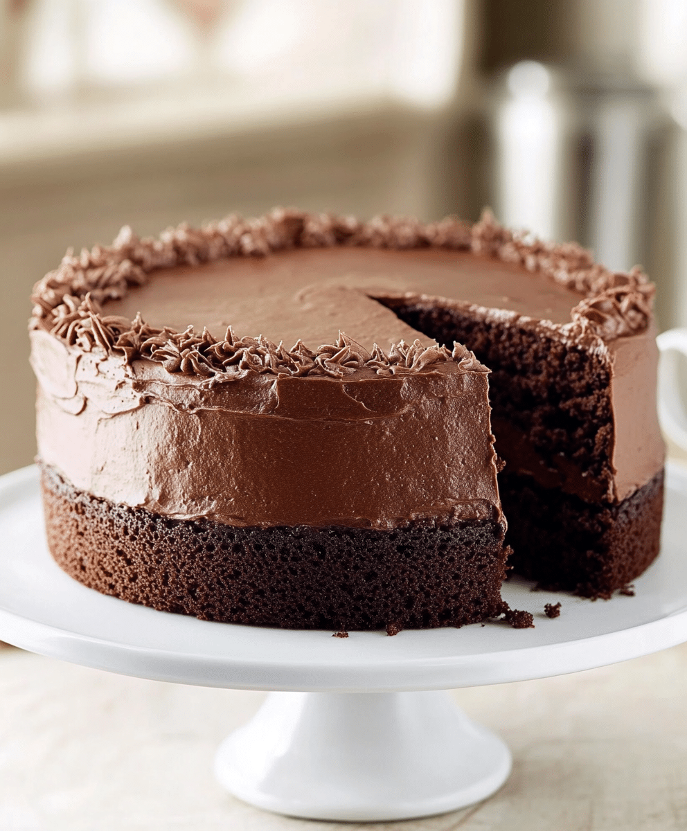Home made Chocolate Cake Recipe - ymrecipes.com