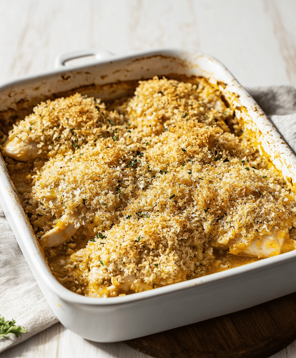 Melt in your Mouth Chicken Bake - ymrecipes.com