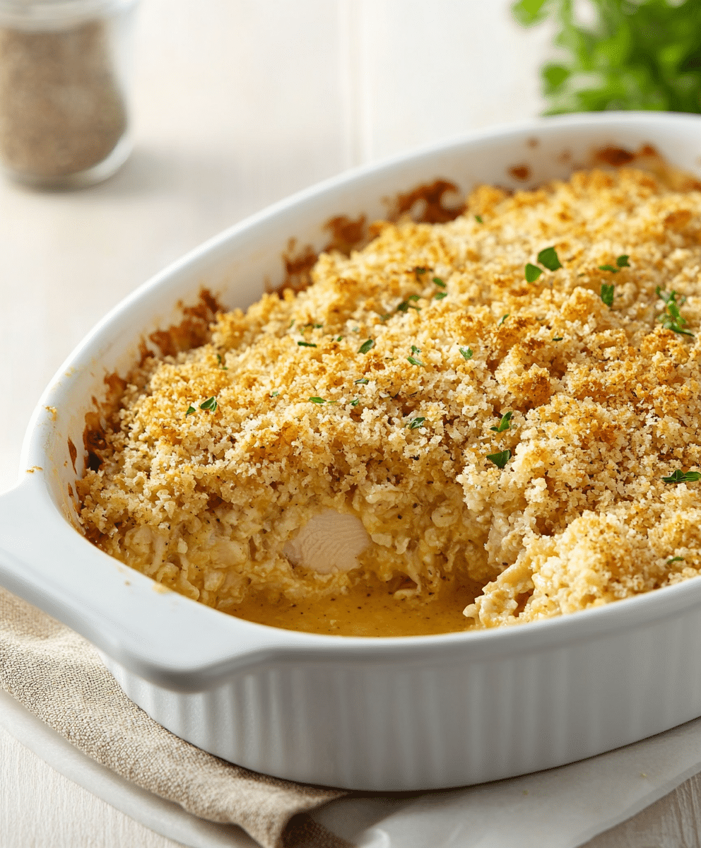 Melt in your Mouth Chicken Bake - ymrecipes.com