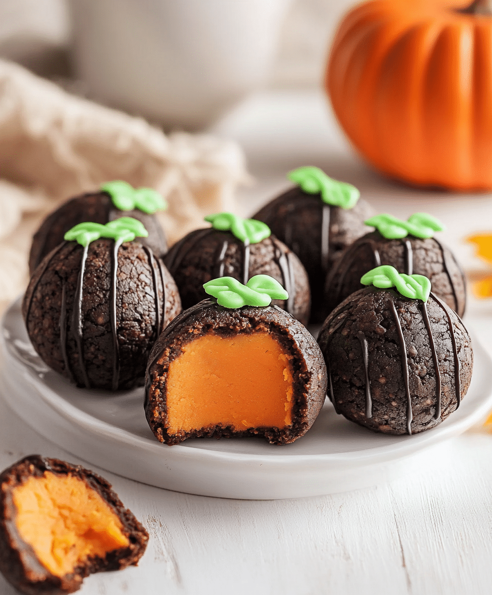 Pumpkin Oreo Balls Recipe - ymrecipes.com