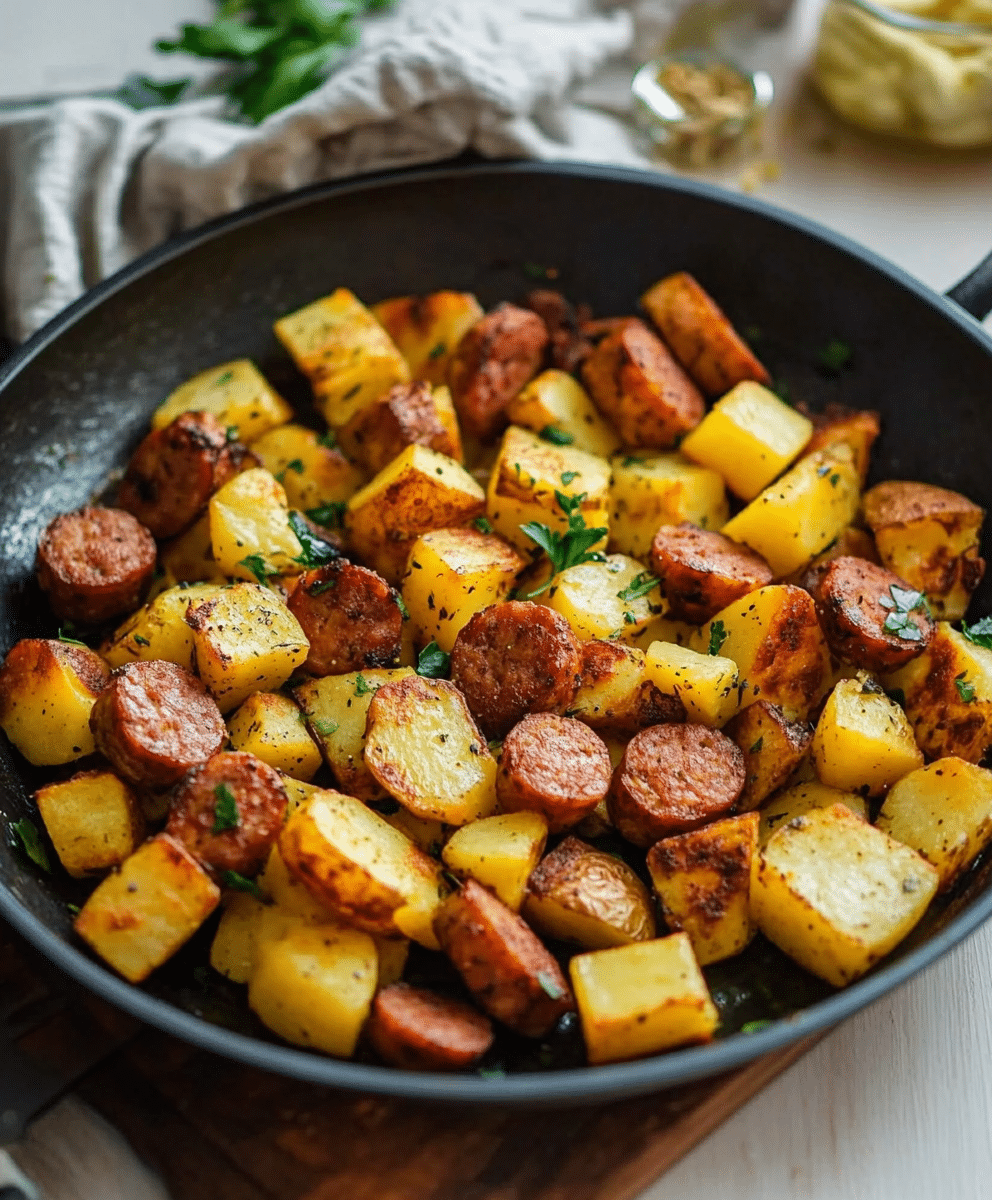 Sausage And Potatoes Recipe - ymrecipes.com