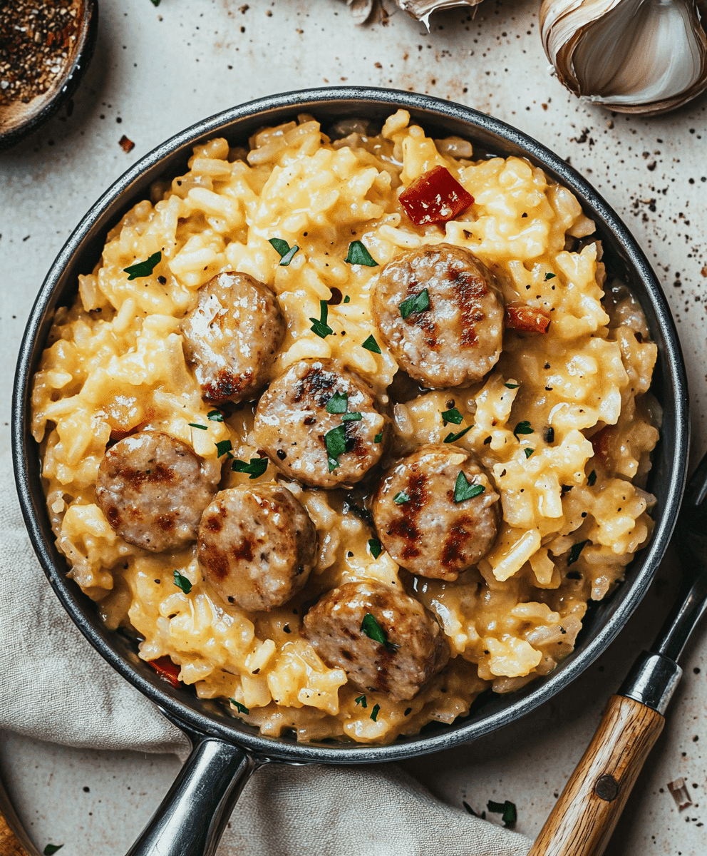 Sausage And Rice Recipe - ymrecipes.com