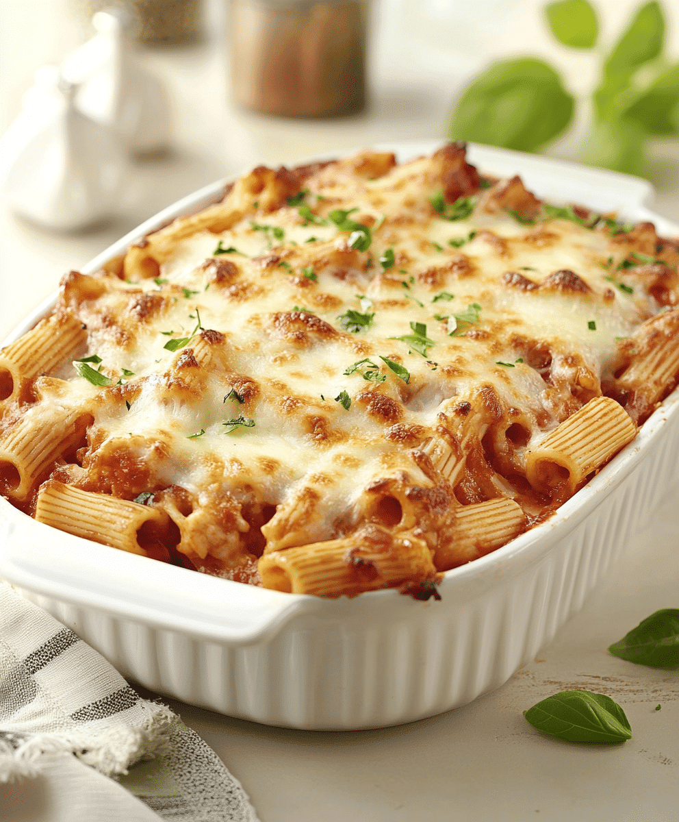 The Best Easy Chicken Pasta Bake Recipe - ymrecipes.com