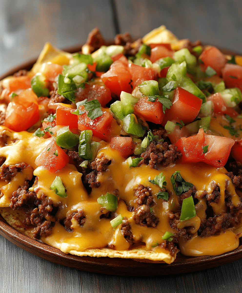 The Best Homemade Nachos With Ground Beef Recipe - ymrecipes.com