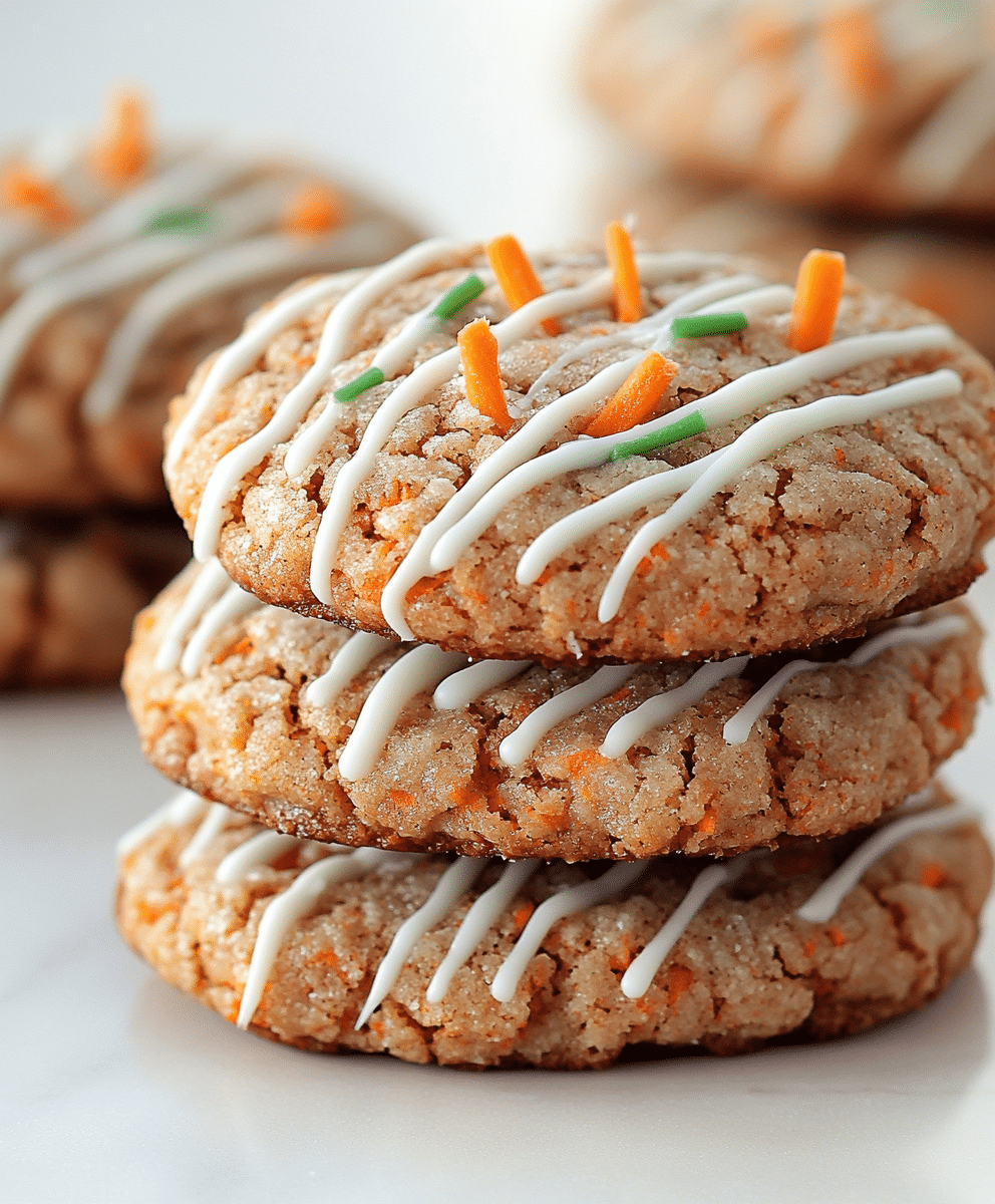 Carrot Cake Cookies Recipe - ymrecipes.com