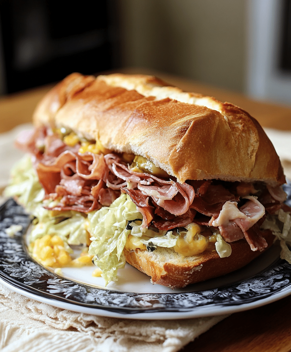 Italian Grinder Sandwich Recipe - ymrecipes.com