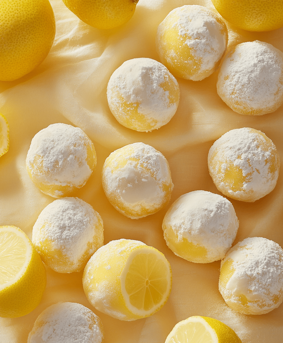 Lemon Truffles Recipe - ymrecipes.com
