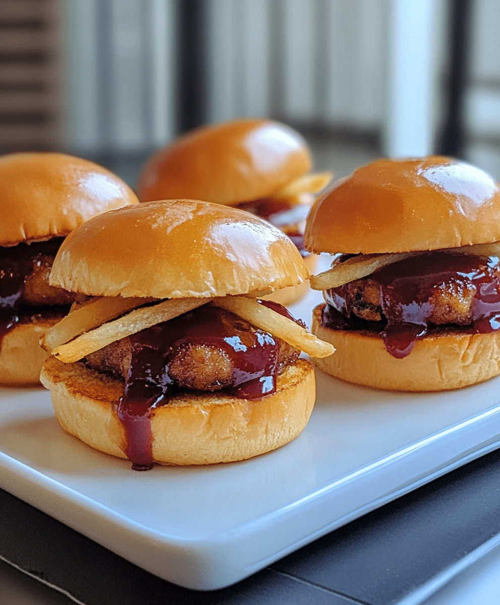 Mini Sliders Recipe - ymrecipes.com