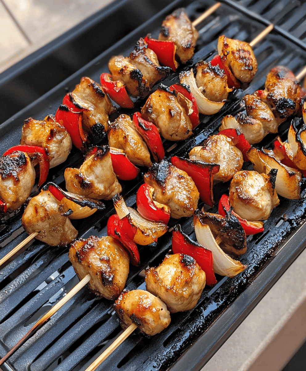 Yummy Honey Chicken Kabobs Recipe - ymrecipes.com