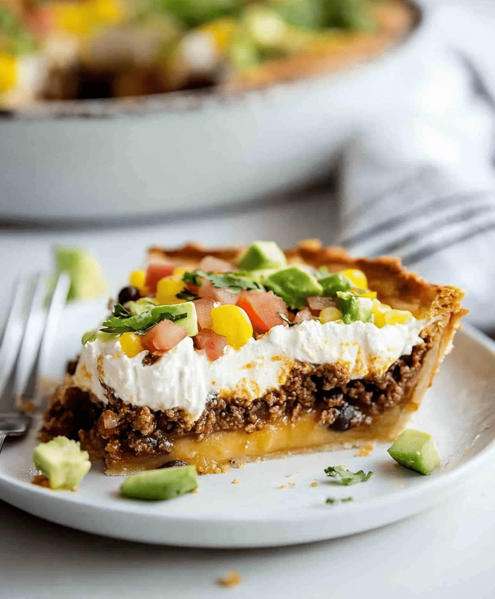 Impossible Taco Pie Recipe - ymrecipes.com