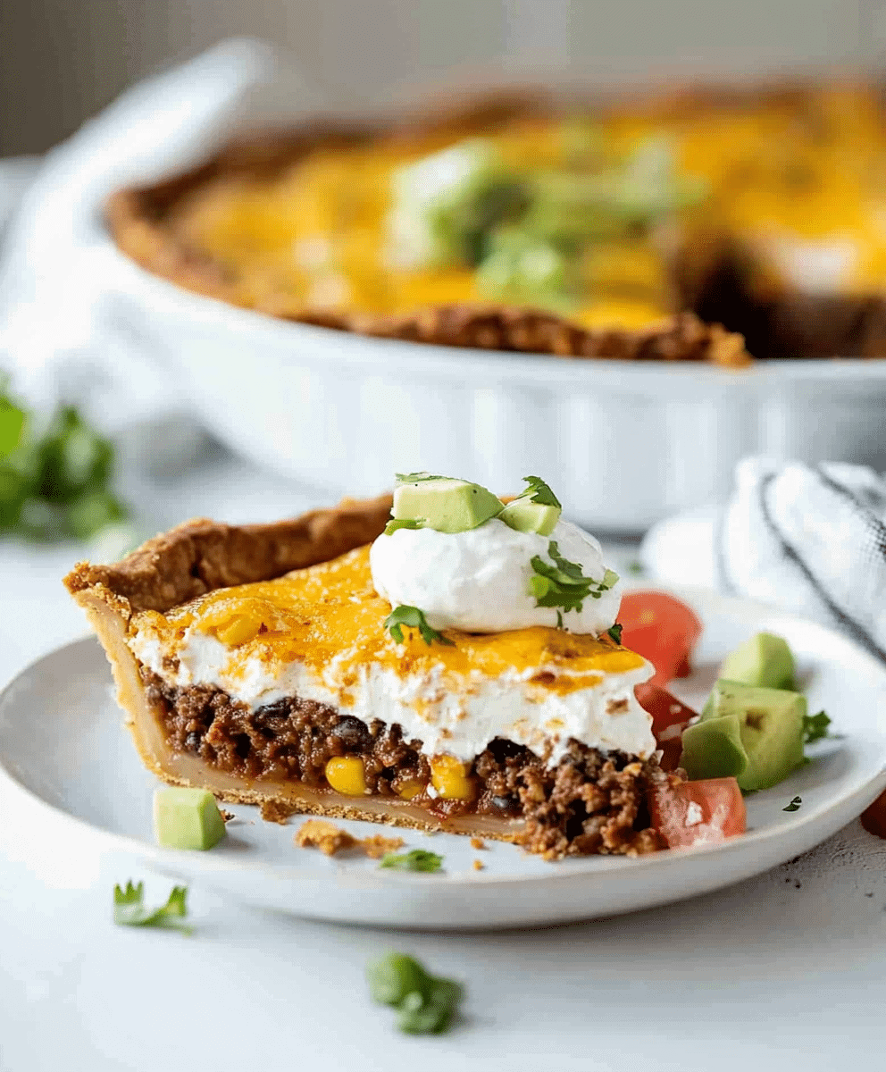 Impossible Taco Pie Recipe - ymrecipes.com