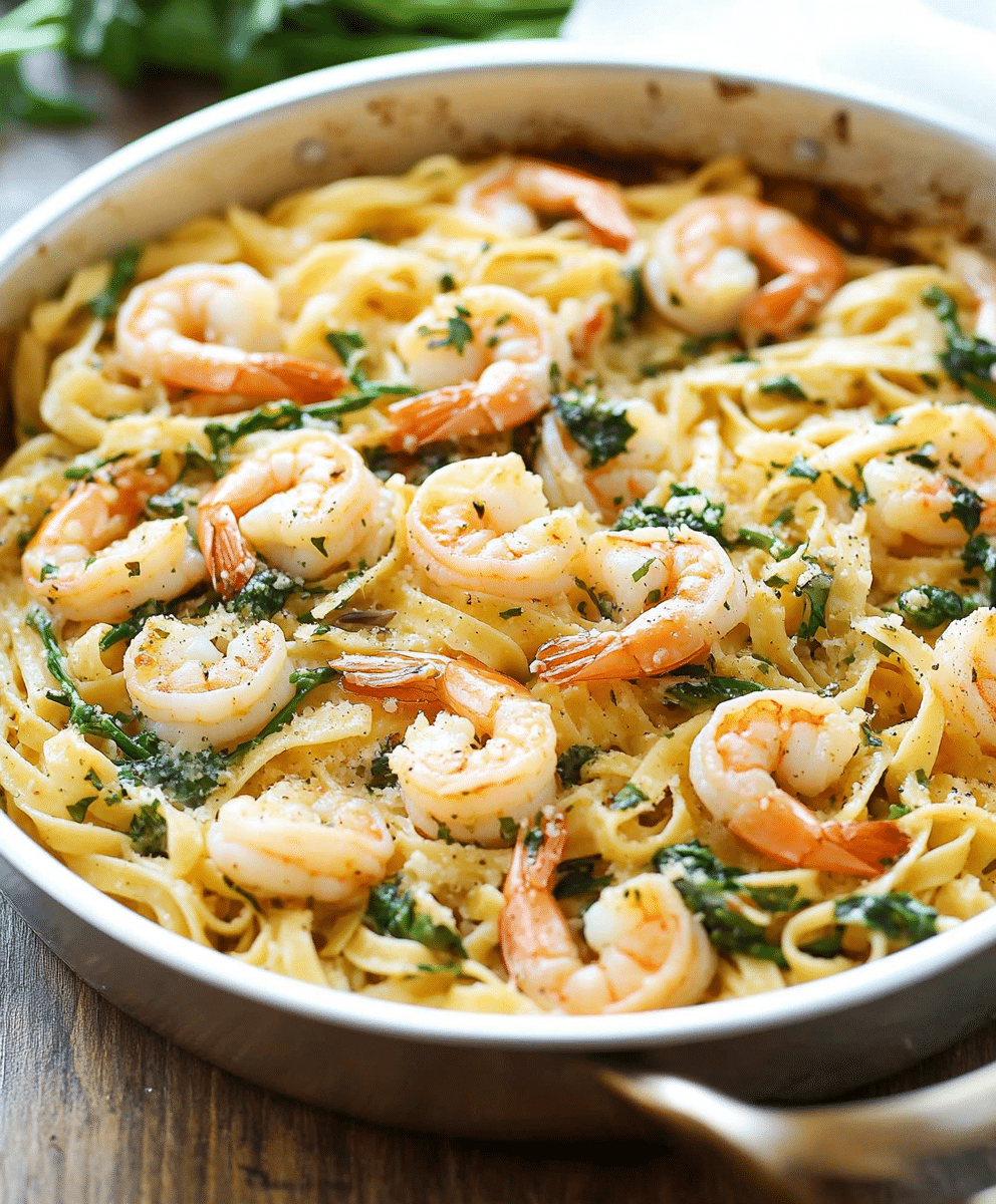 Shrimp Scampi Pasta Bake Recipe - ymrecipes.com