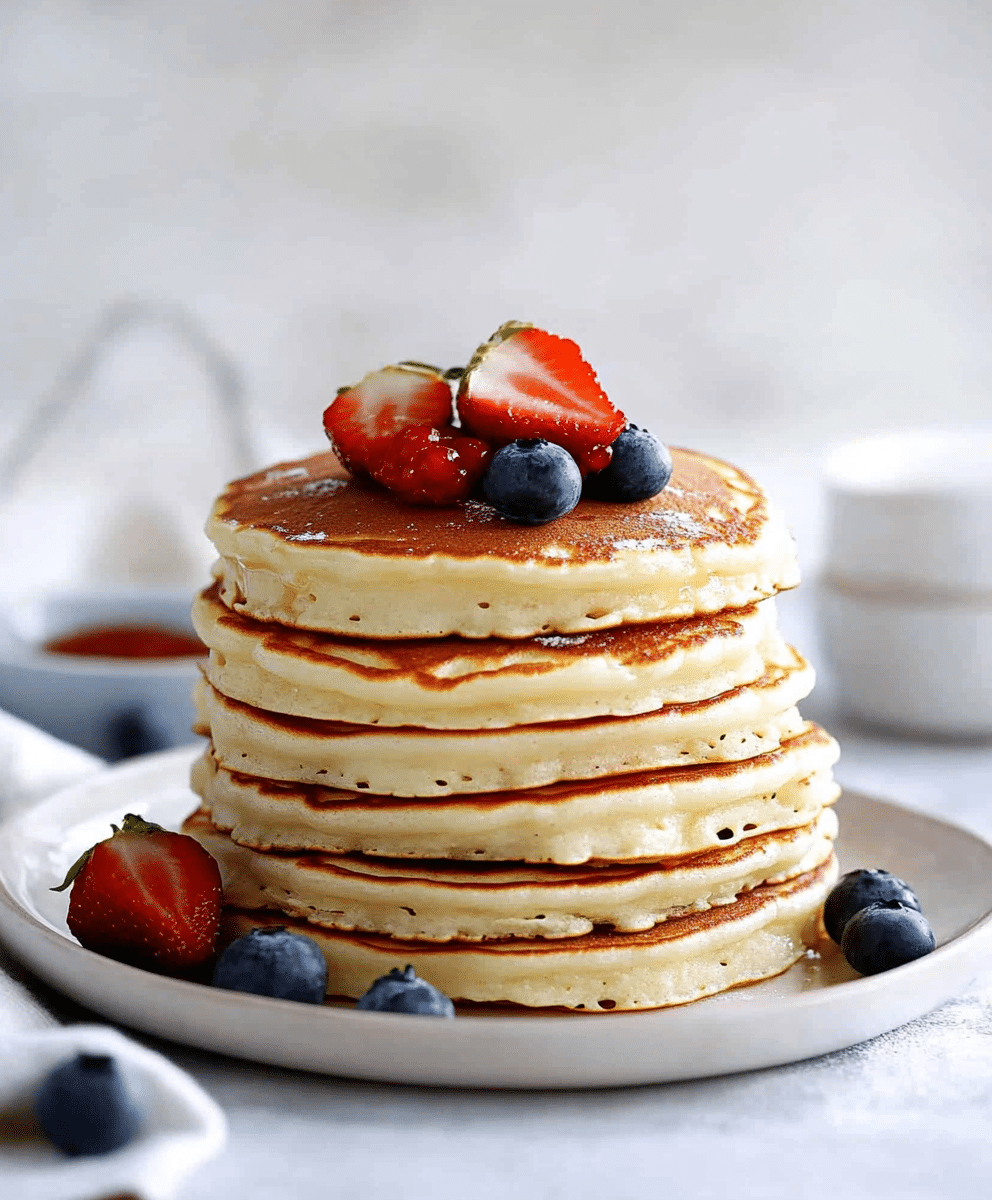 Best Fluffy Pancake Recipe - ymrecipes.com