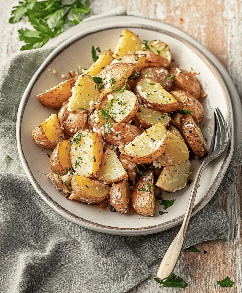 Best Roasted Potato Salad Recipe - ymrecipes.com