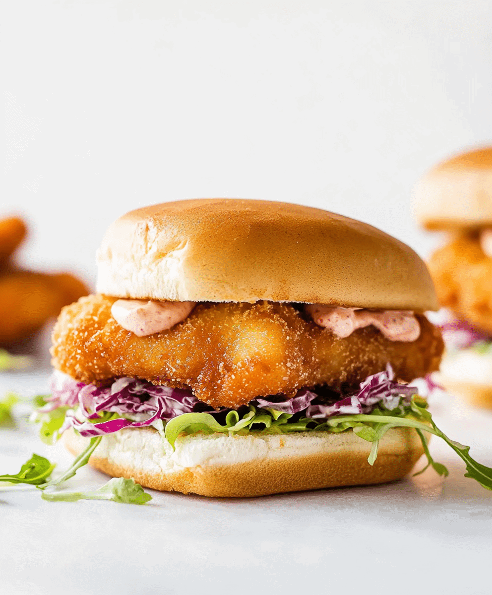 Crispy Fried Cod Fish Sandwich Recipe - ymrecipes.com