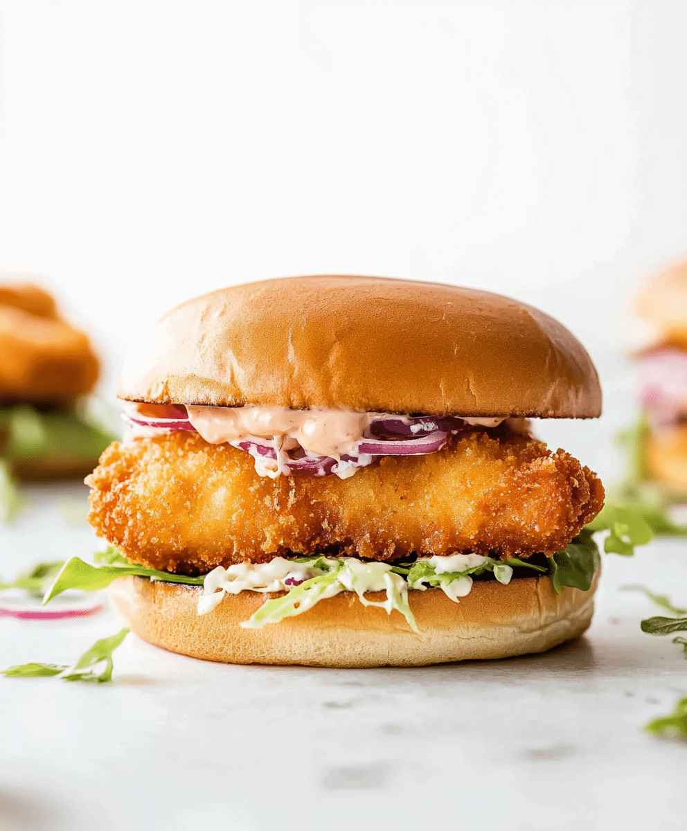 Crispy Fried Cod Fish Sandwich Recipe - ymrecipes.com