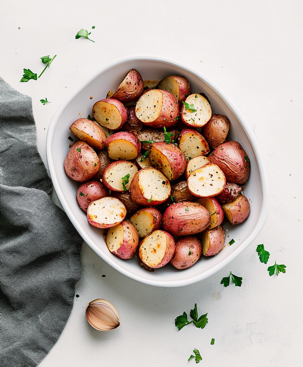 Roasted New Red Potatoes Recipe - ymrecipes.com