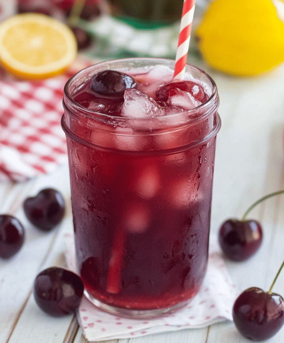 Cherry Pie Iced Tea Recipe - ymrecipes.com