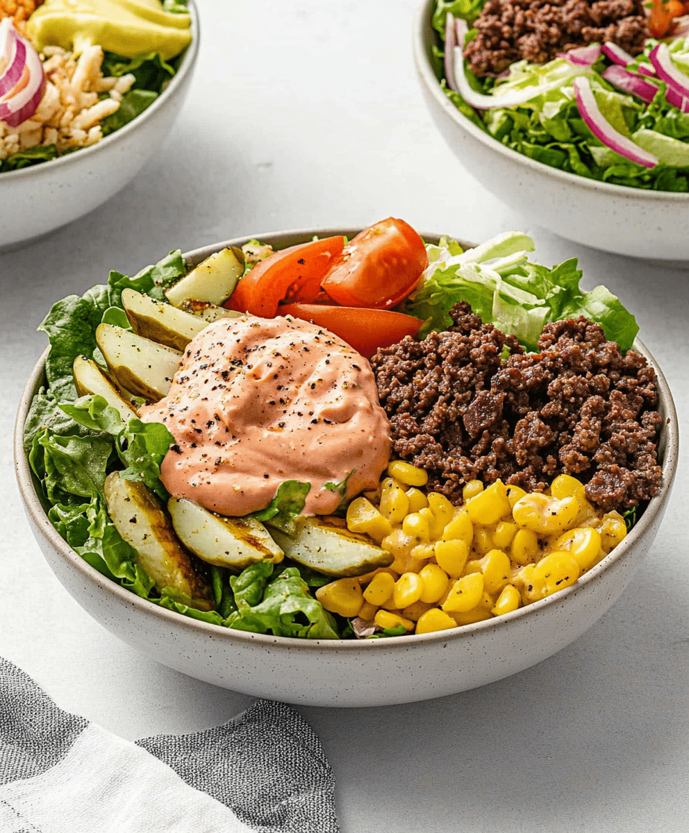 Burger Bowls Recipe - ymrecipes.com